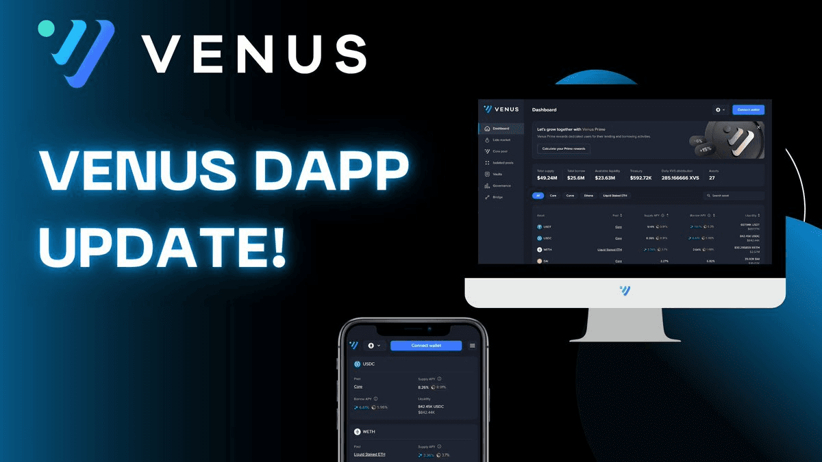 Venus DApp Enhances Reward Visibility