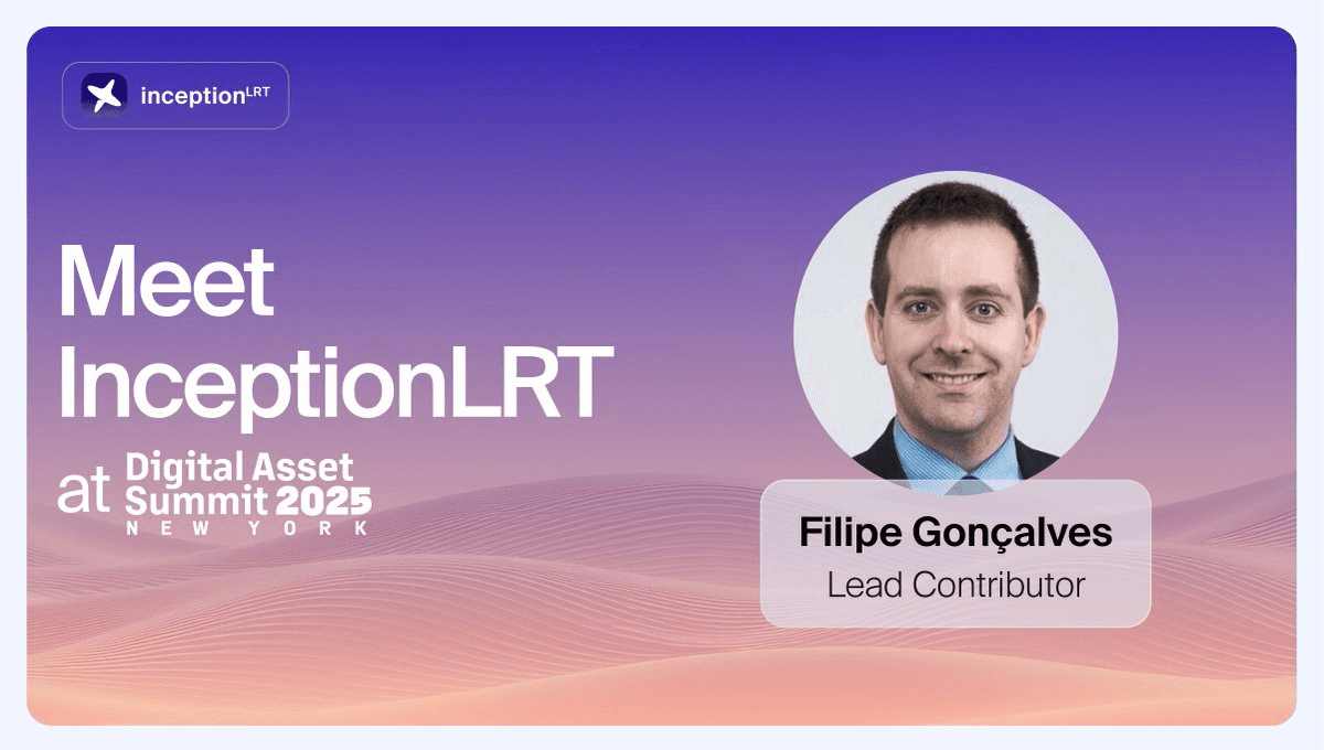 Inception Team Heading to Digital Asset Summit 2025 in NYC