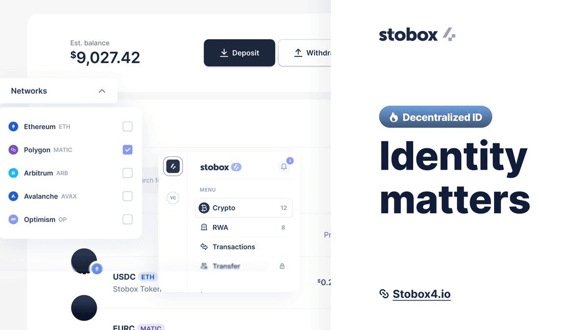 🆔 Stobox Launches Decentralized ID System