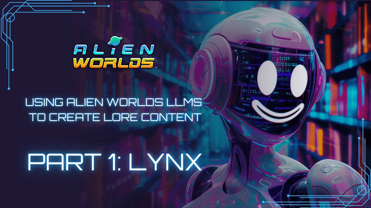Tokenized Lore Goes Live in Alien Worlds