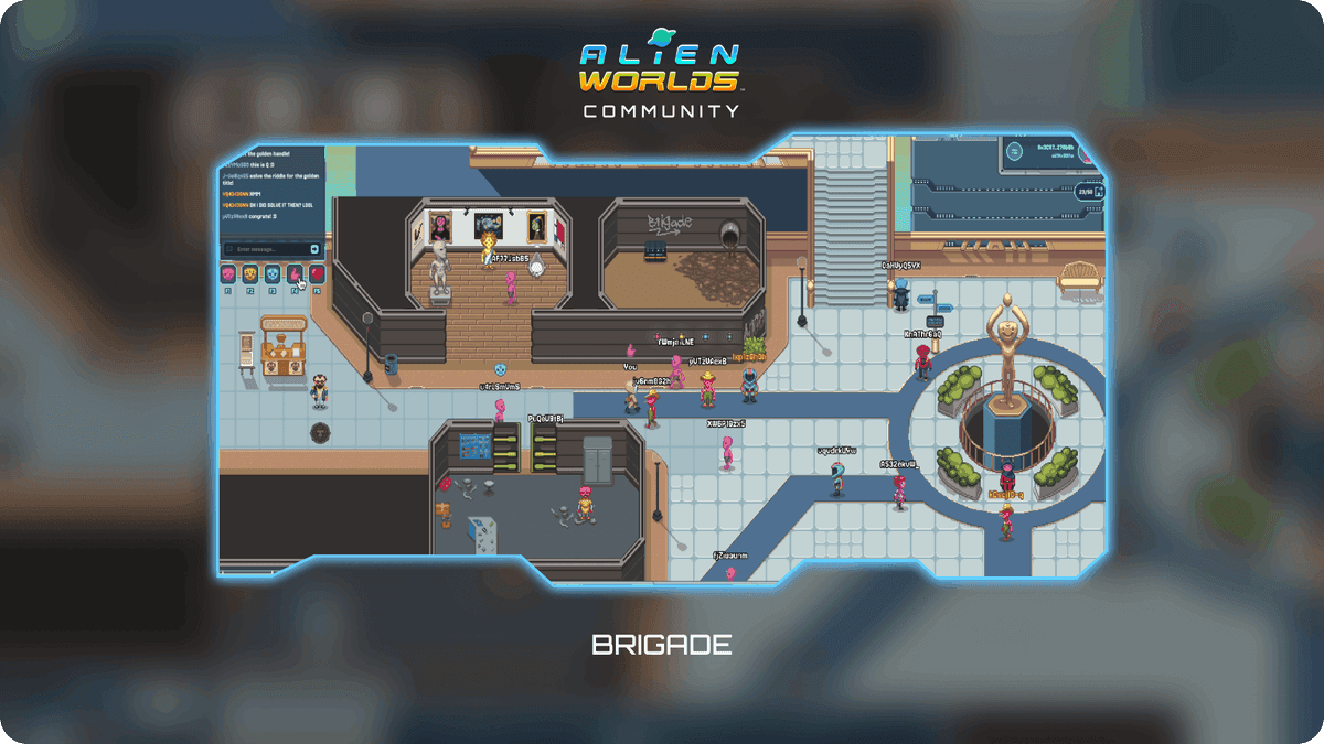 Brigade Game Introduces Alien Worlds-Inspired Character