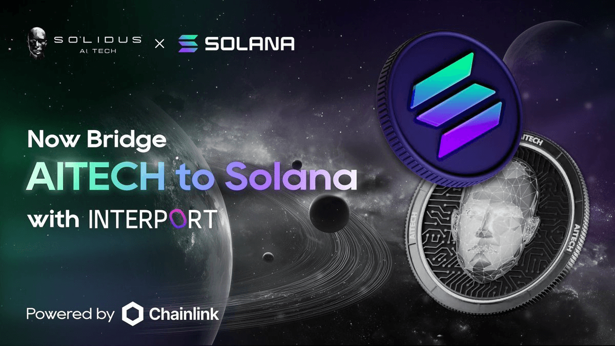 AITECH Token Now Available on Solana via Interport Bridge
