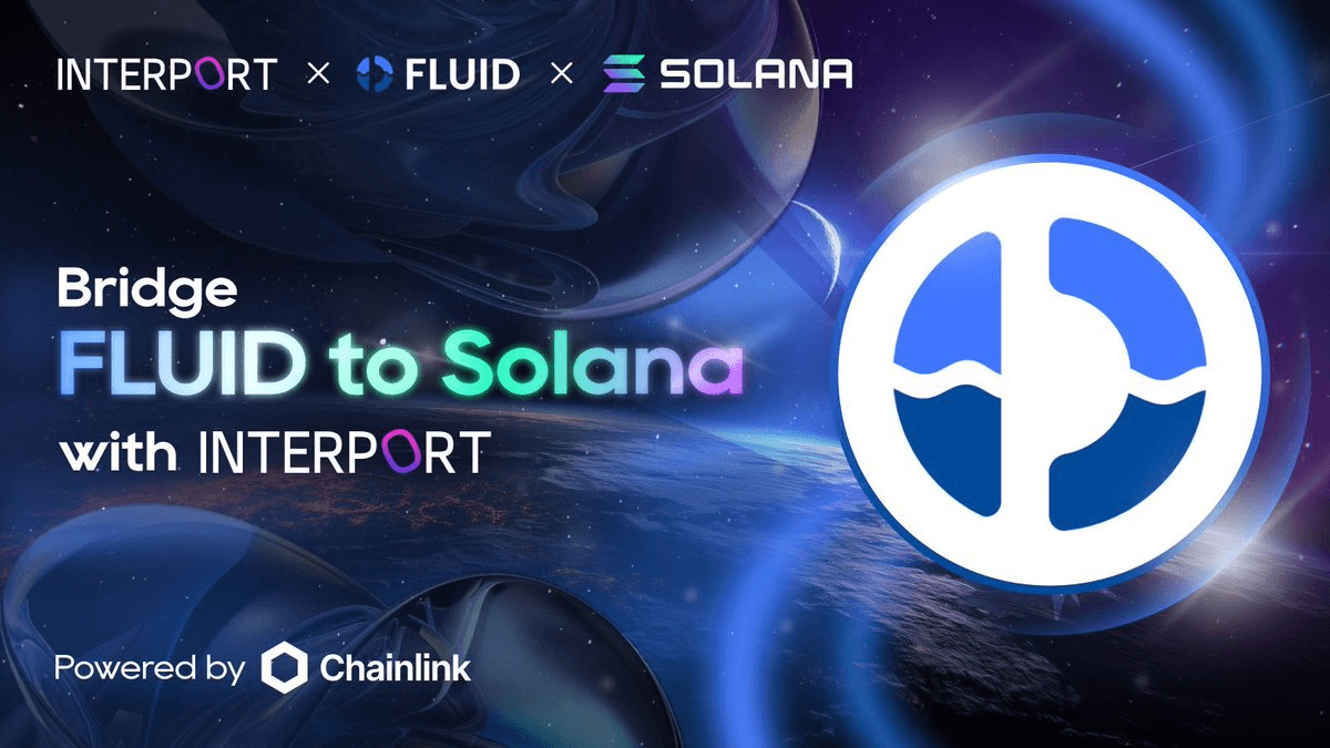 FLUID Token Launches Cross-Chain Bridge to Solana