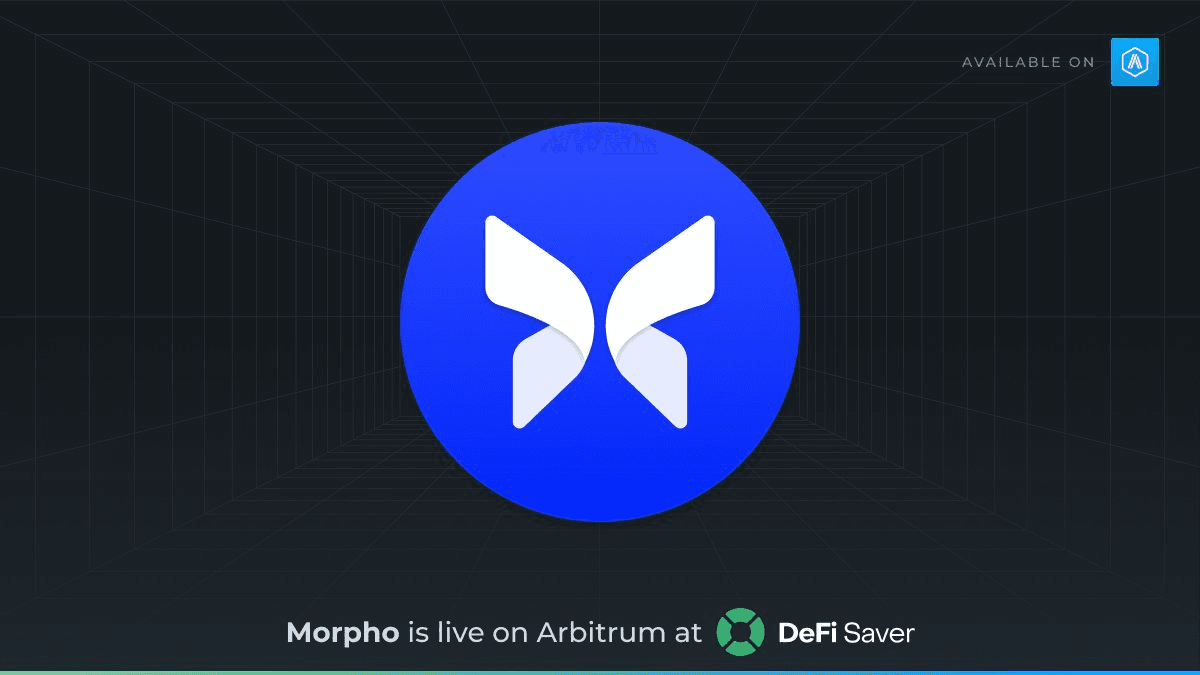 DeFi Saver Launches Morpho Support on Arbitrum with 5 Markets
