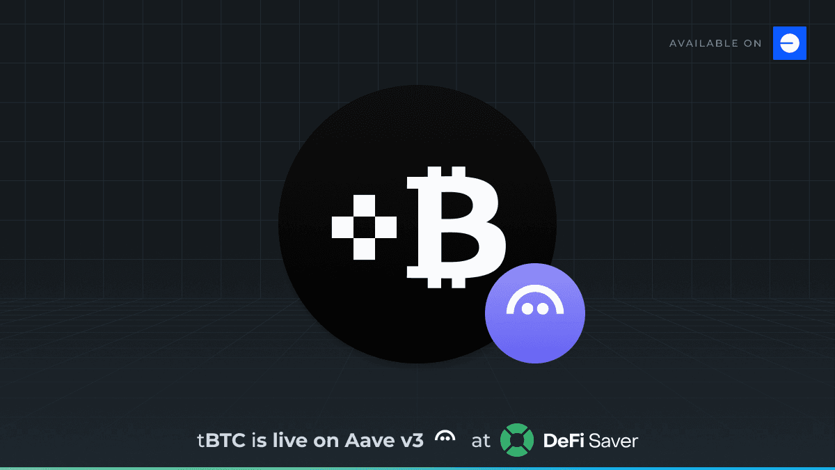 tBTC Integration with Aave V3