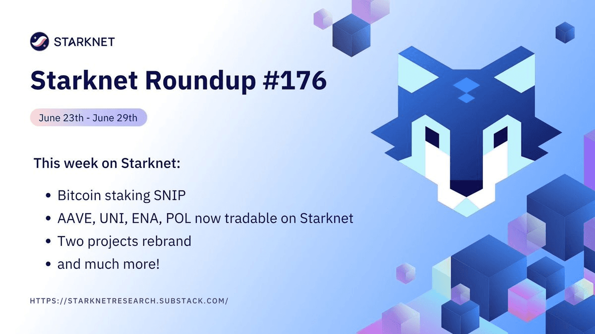 Bitcoin Staking Coming to Starknet in Q3 2025