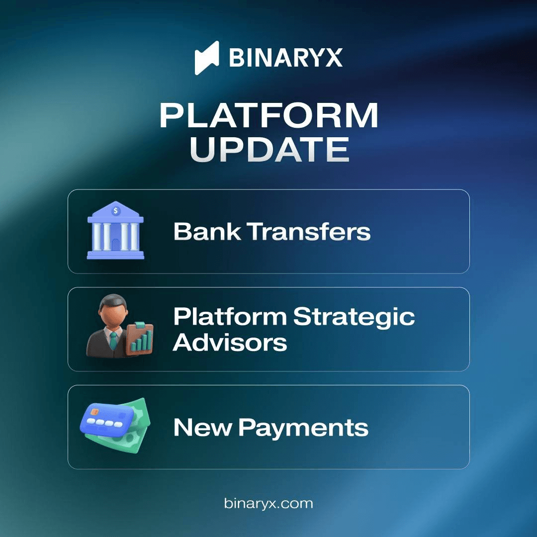 Binaryx Platform March 2025 Update
