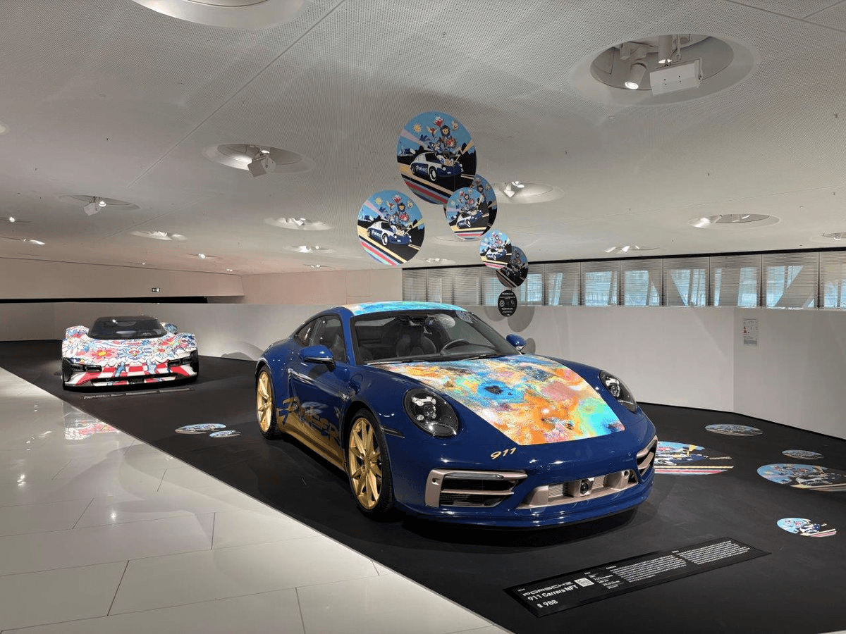 Porsche NFT Car Makes Physical Debut at Zuffenhausen Museum