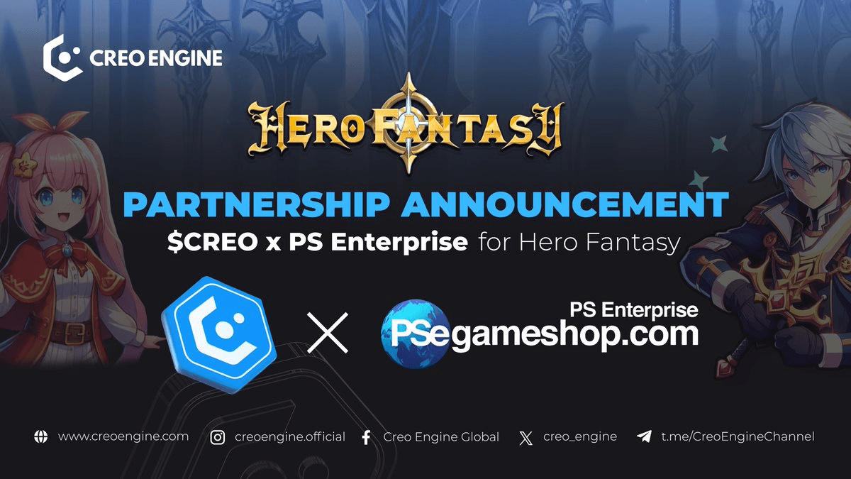 Creo Engine Partners with PS Enterprise for Telegram-Based RPG