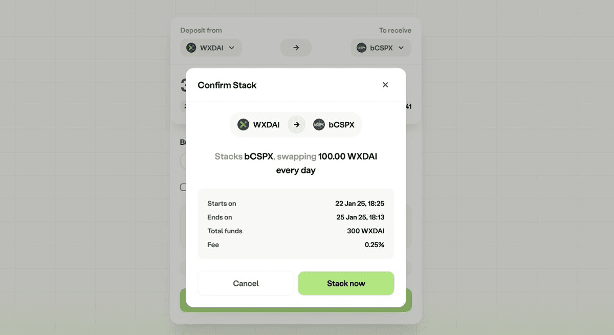 S&P 500 Index Now Available for DCA Through Blockchain Technology
