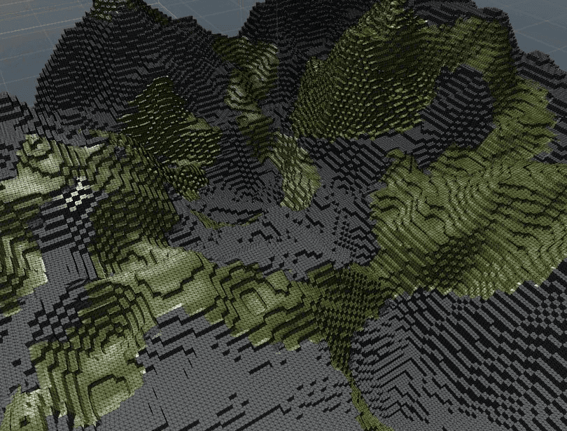 Gem Fighter Upgrades Voxel Engine to Dual Contouring for Better Performance