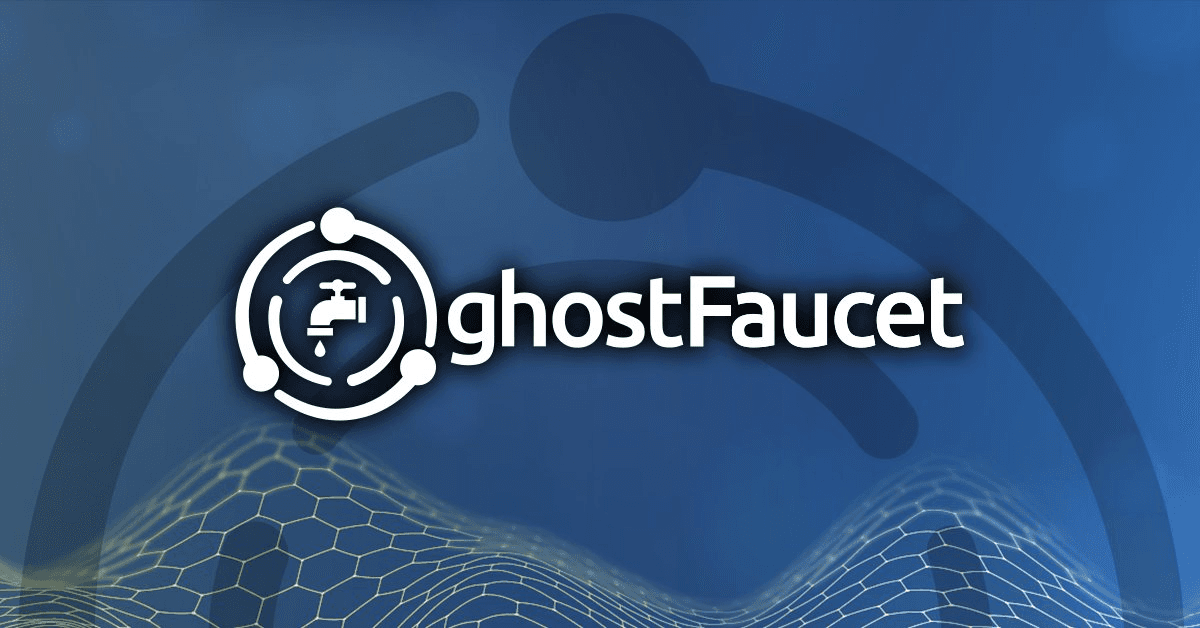 GHOST Launches Improved Web3 TestNet Faucet
