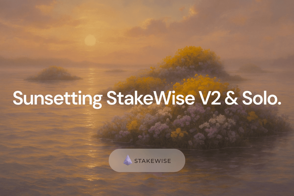 StakeWise V2 & Solo Services Ending June 2025