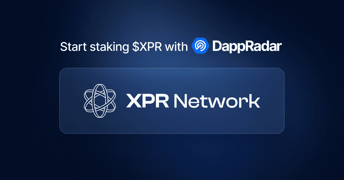 📈 DappRadar Climbs XPR Network Validator Rankings