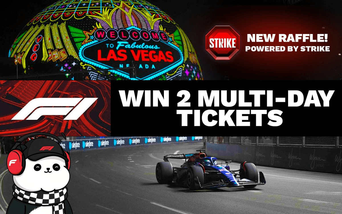 $STRIKE Token Raffle Offers F1 Las Vegas Grand Prix Passes