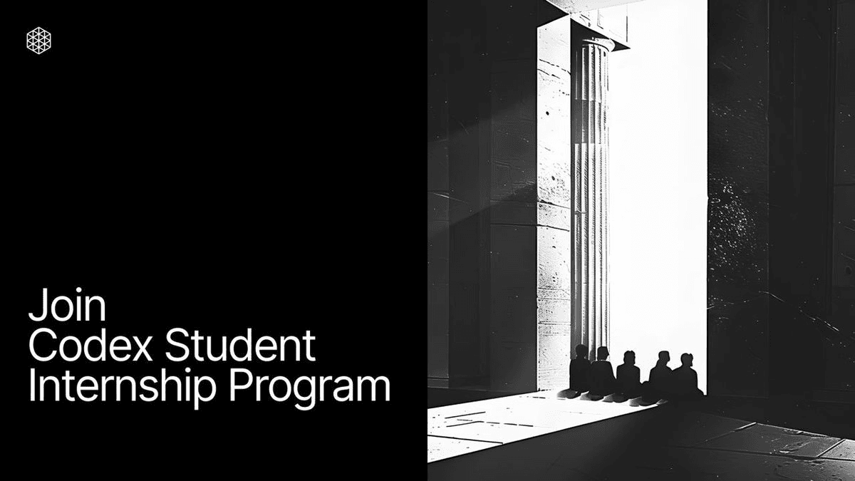 Codex Opens Paid Remote Student Positions for Web3 Builders