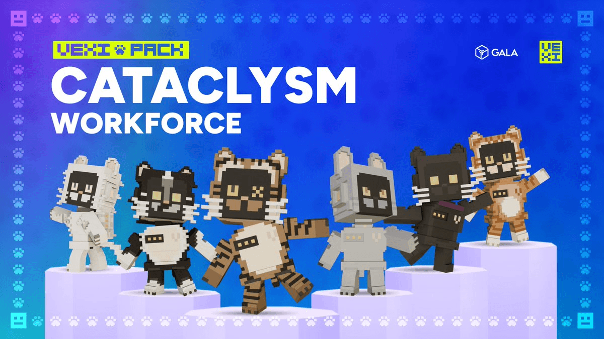VEXI Cataclysm Workforce Sale Launches with Limited Cat Costume Packs