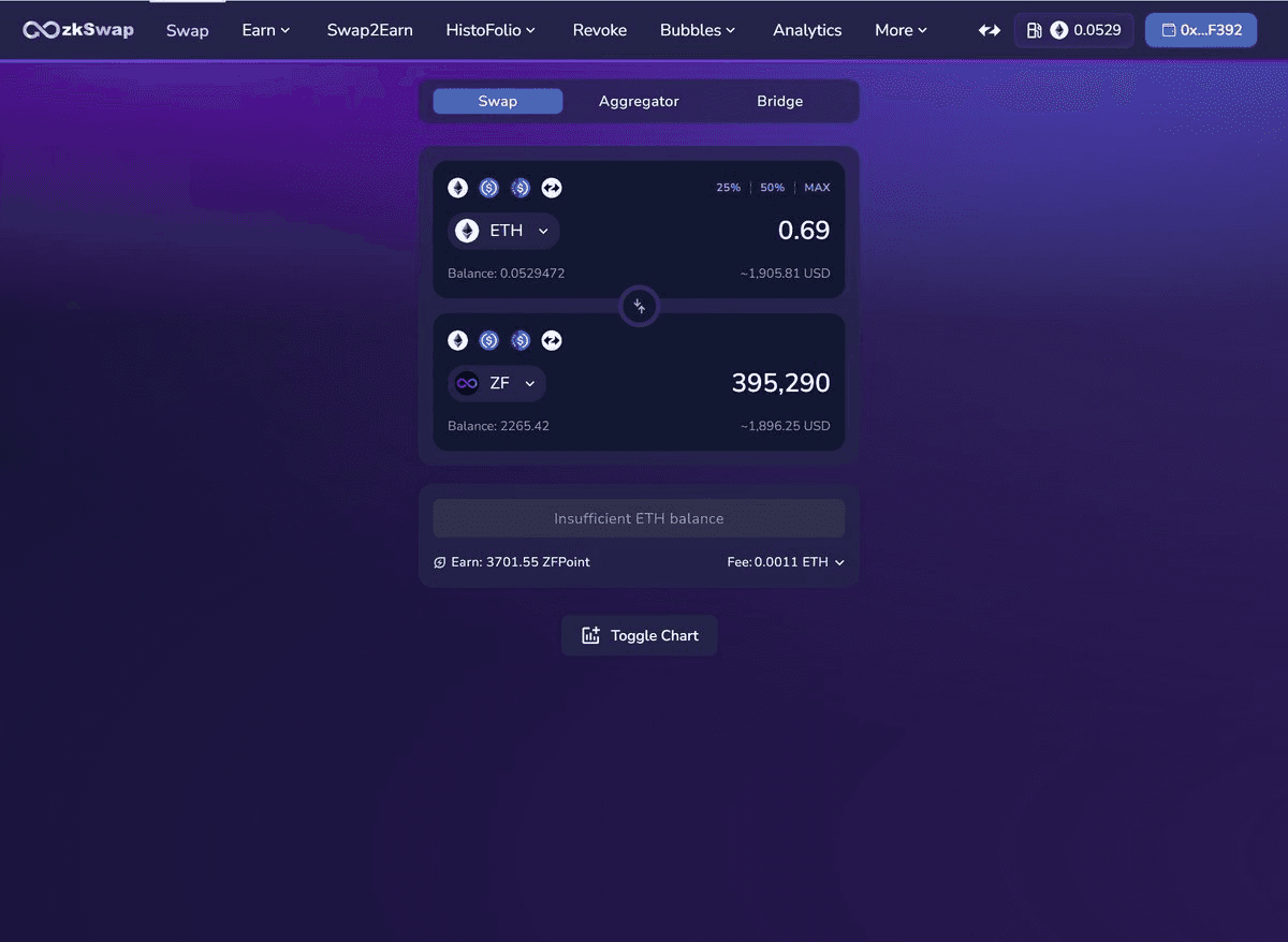 zkSwap Finance Launches Redesigned User Interface