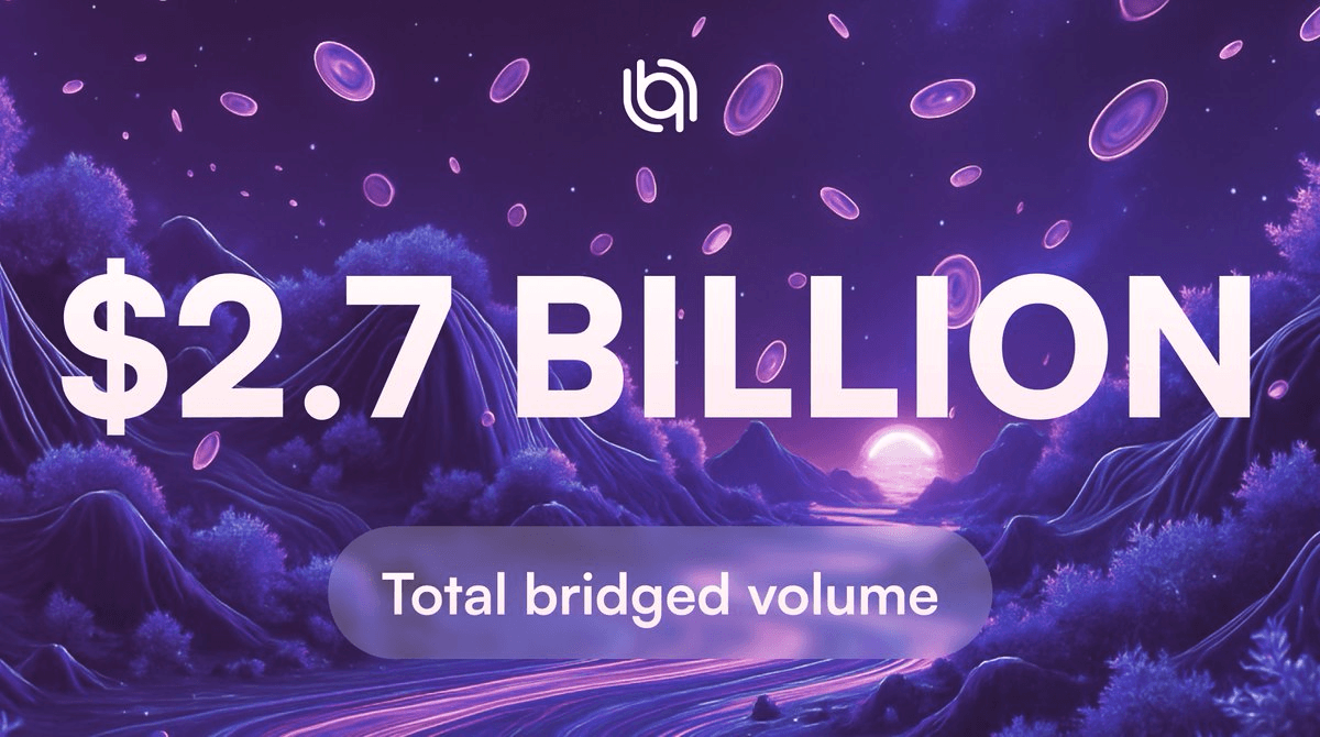 Allbridge Core Reaches $2.7B Total Bridged Volume