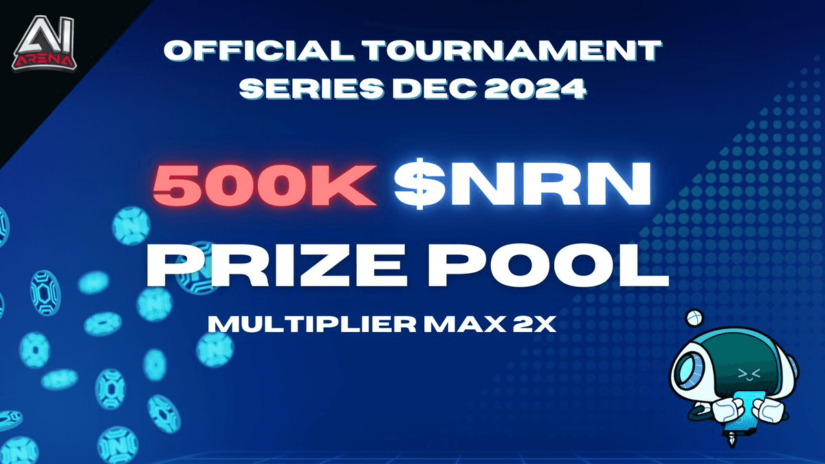 AI Arena Announces 500K $NRN Monthly Tournament