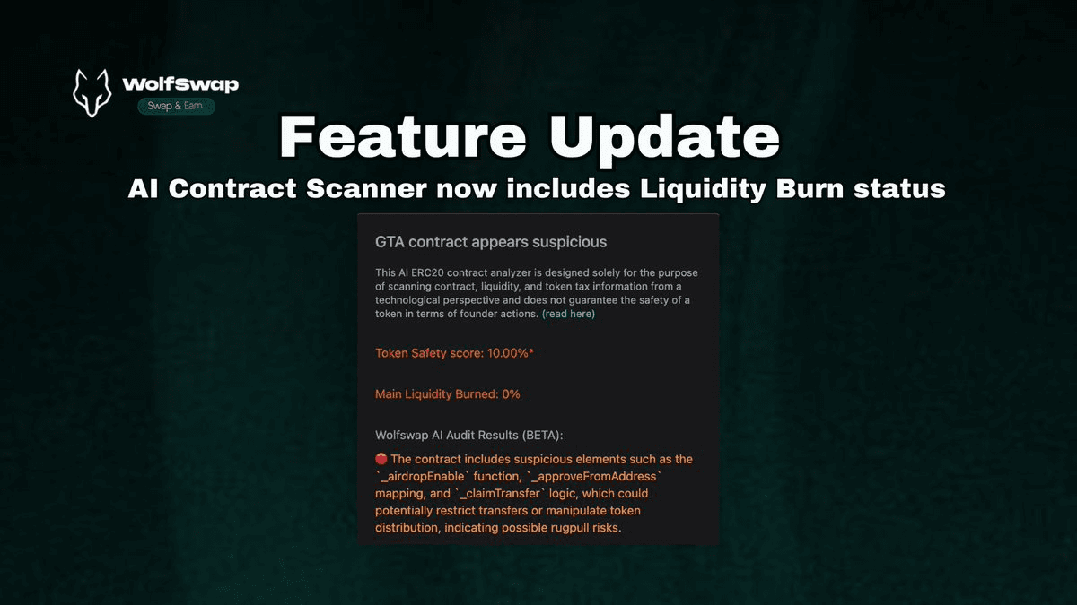 AI Contract Scanner Update: Enhanced Security Features for Token Trading