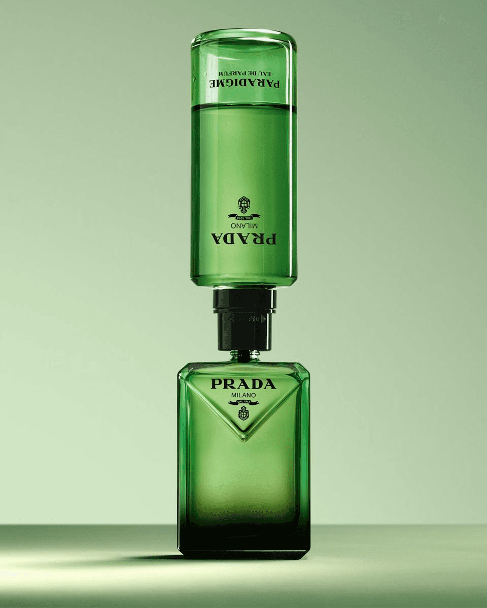 Prada Launches Refillable Paradigme Fragrance Campaign