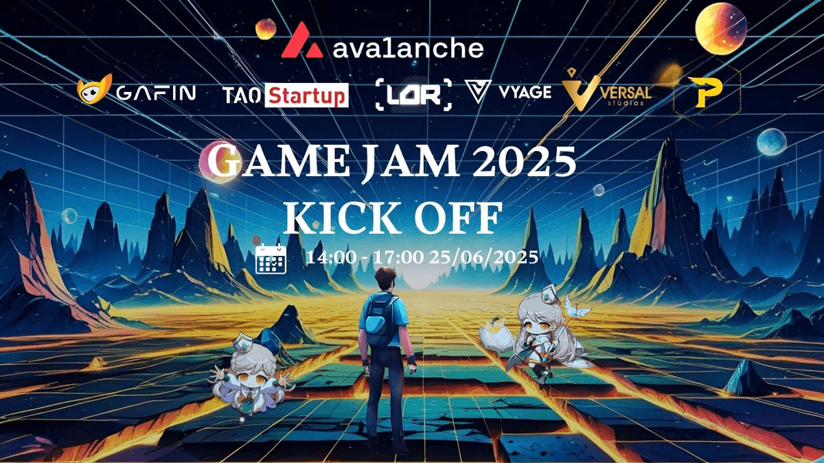 Vietnam Avalanche Game Jam 2025 Kick-off Event Time Update