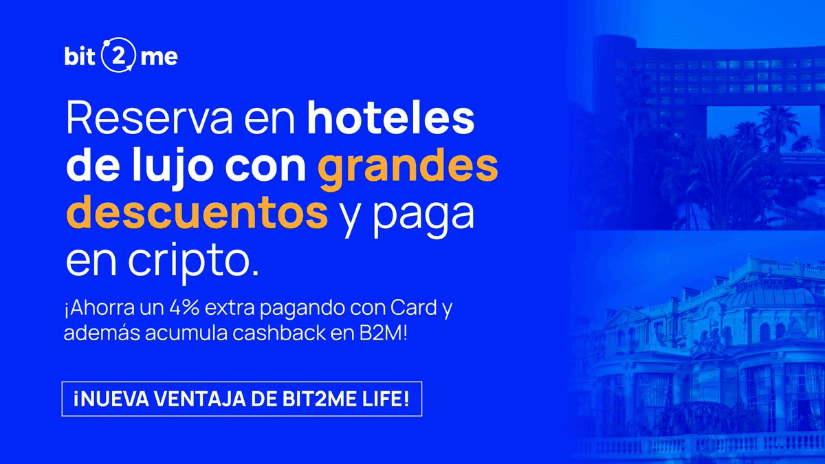 Bit2Me Launches Travel Platform with Crypto Integration