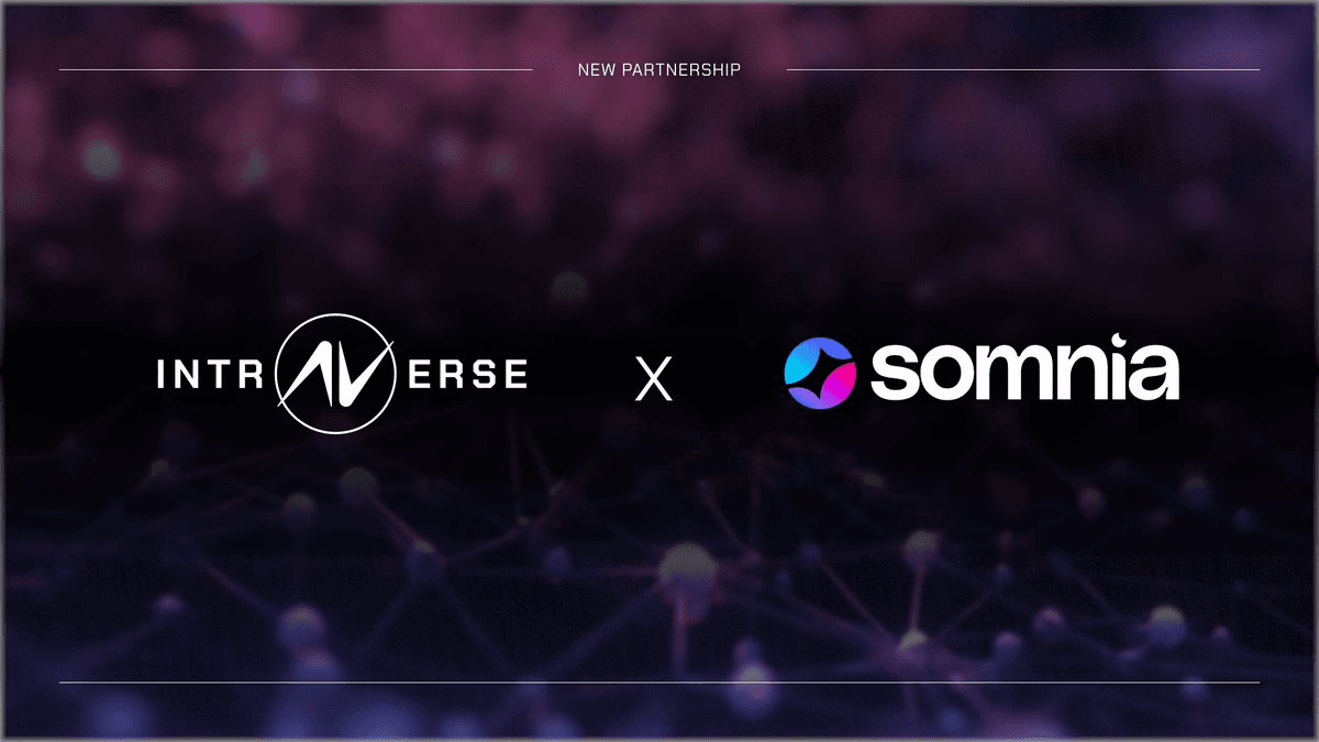 Intraverse Partners with Somnia Network for Gaming Chain Launch