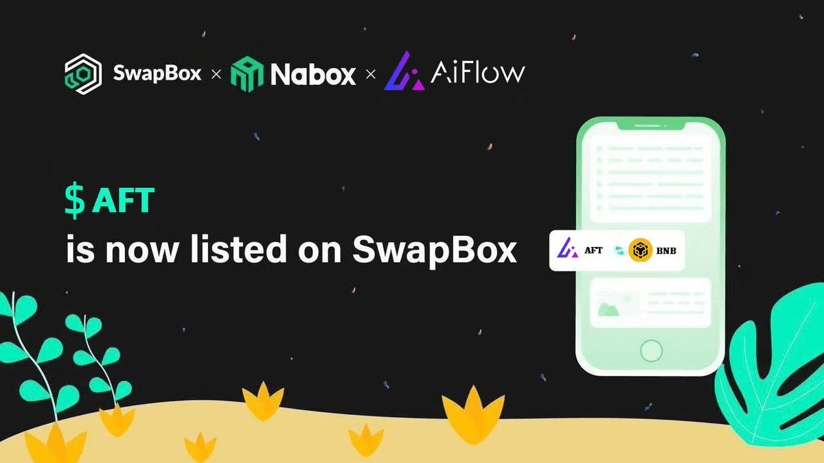 AIFlow Token ($AFT) Now Available on SwapBox DEX Aggregator