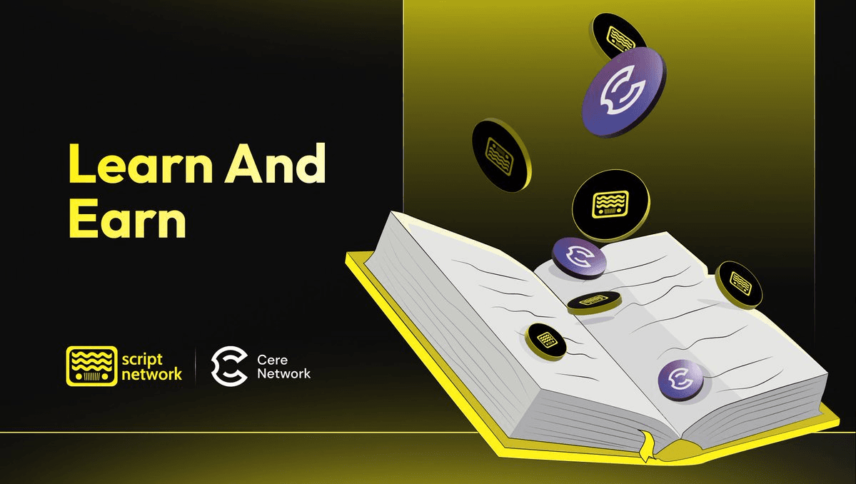 Script Network Launches Learn & Earn Program with Cere