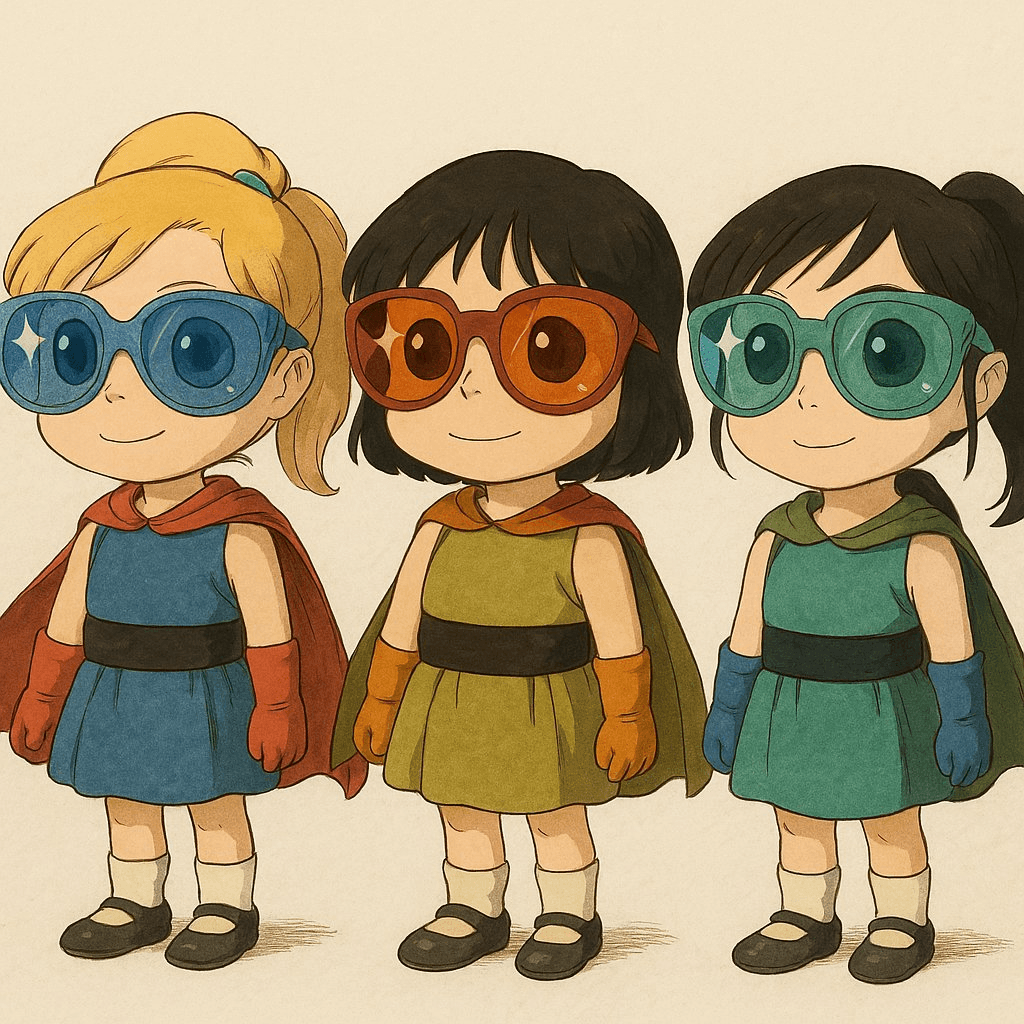 PowerPuffs x Ghibli Integration