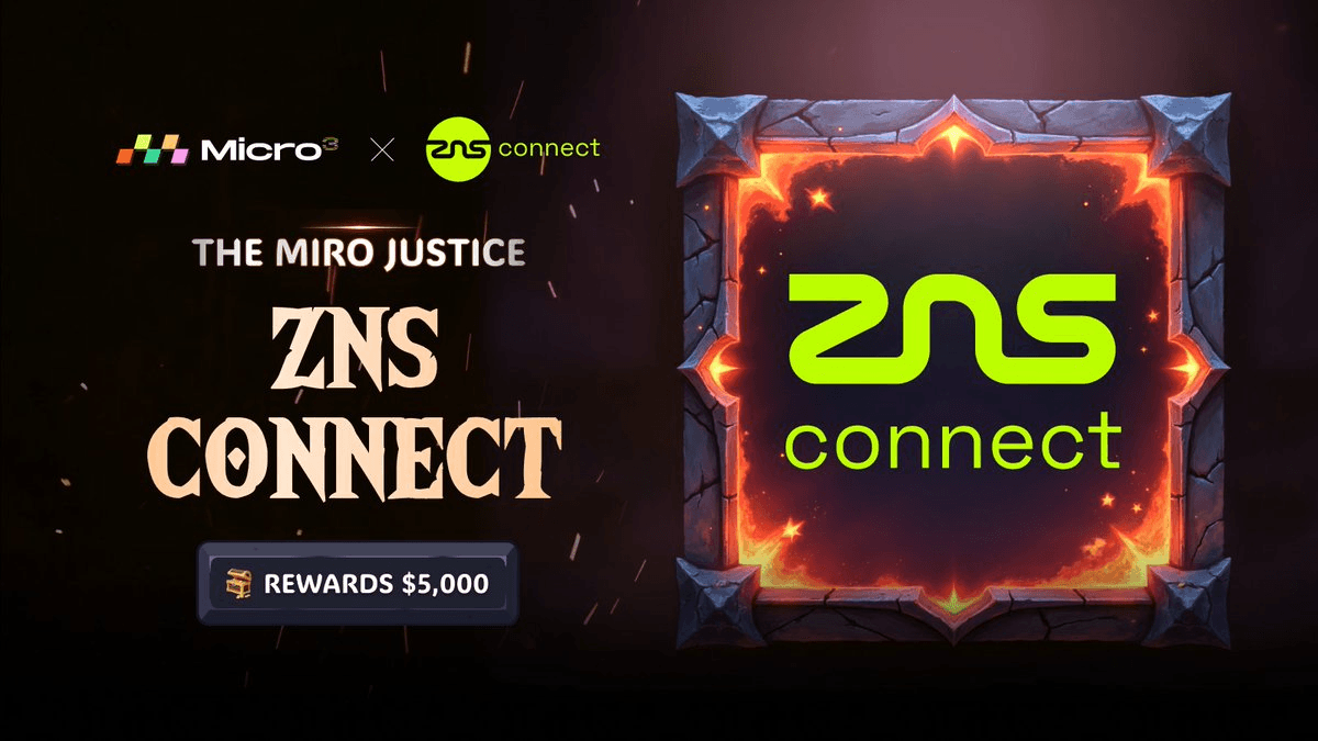 ZNS Connect Integrates Miro Justice with Decentralized Domains