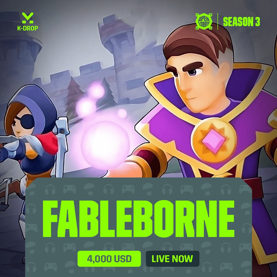 Fableborne Joins Open Lobby Season 3 on K-Drop