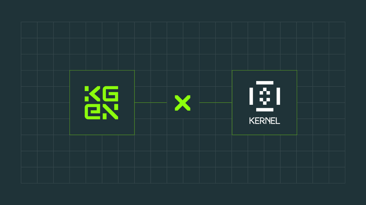 KGeN Partners with Kernel DAO for Economic Security Backing