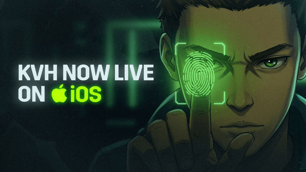 KVH (Kratos Verified Human) Now Available on iOS