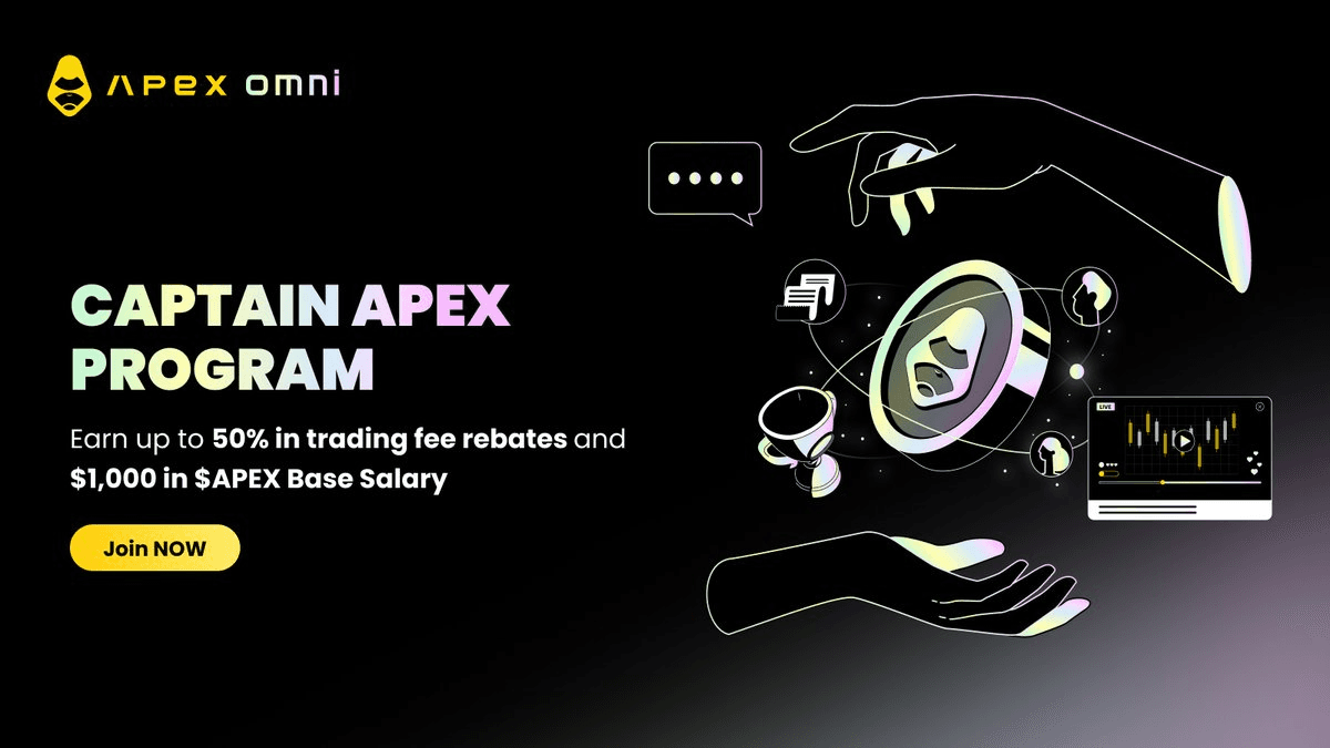 ApeX Launches Captain Program with Enhanced Rewards