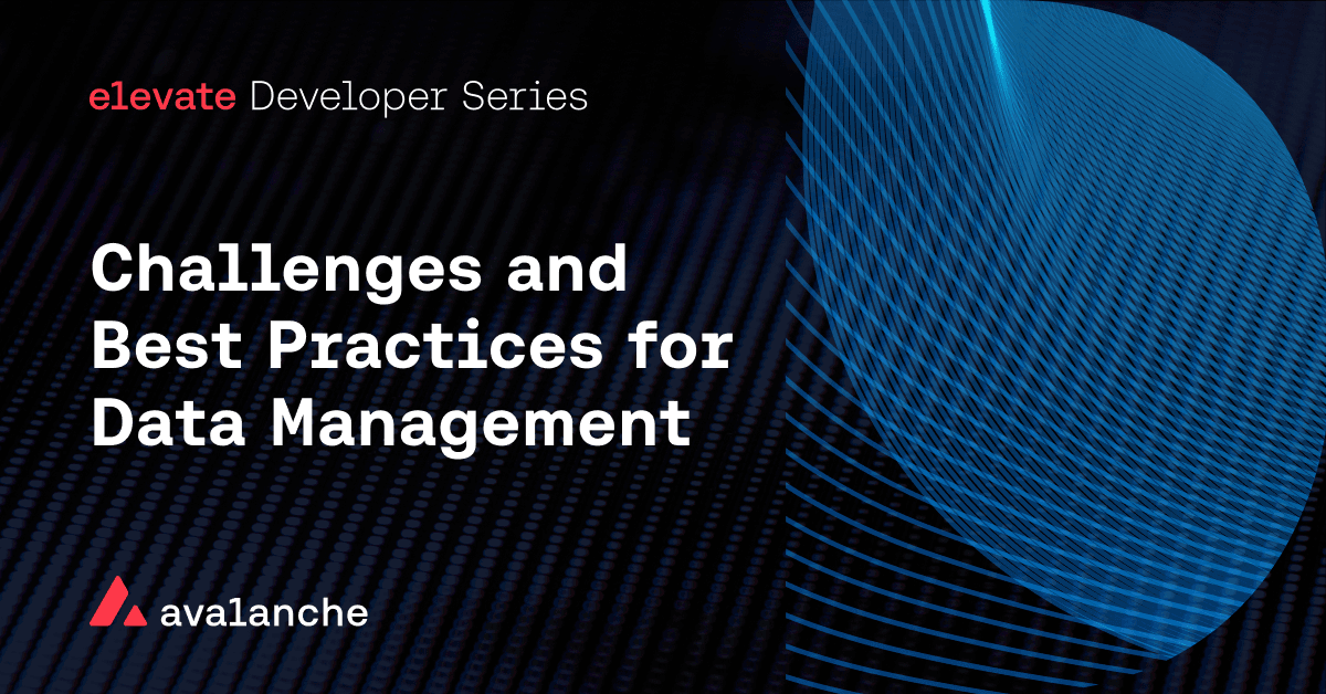 Data Management Best Practices for Blockchain Development