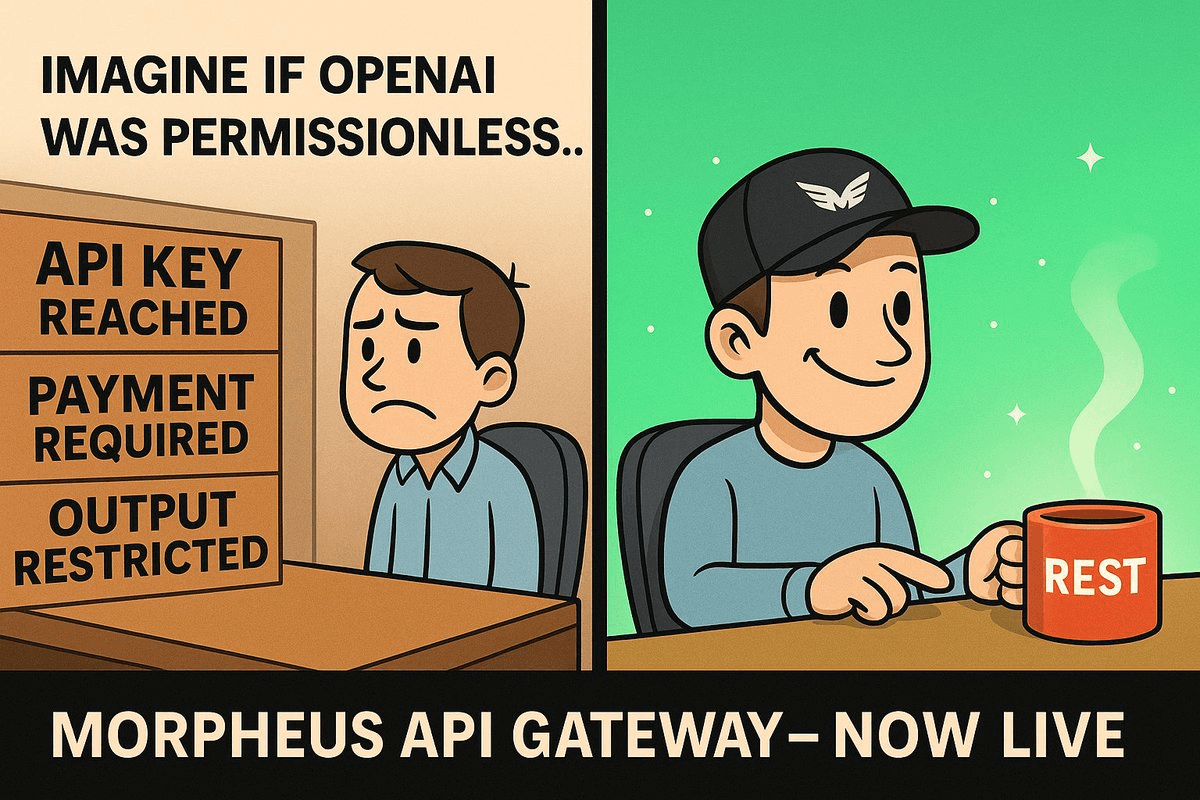 Morpheus Launches Decentralized AI API Gateway