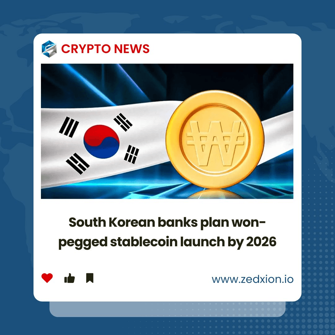 South Korean Banks Plan Won-Pegged Stablecoin Launch