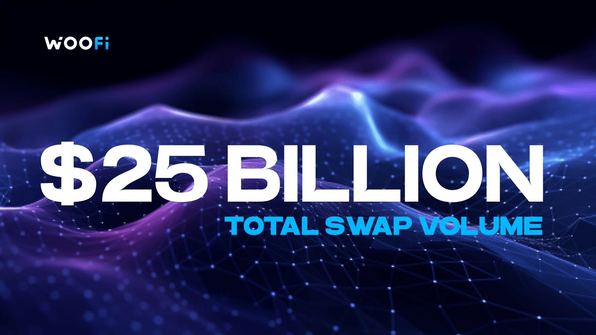 WOOFi Swap Reaches $25B Total Volume Milestone
