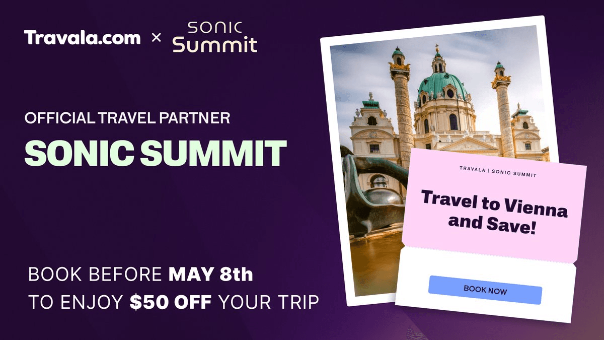 Travala Partners with Sonic Summit 2025 for Official Travel Bookings