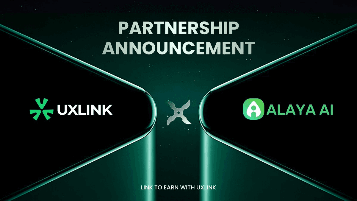 UXLINK Partners with Alaya AI for Web3 Data Infrastructure