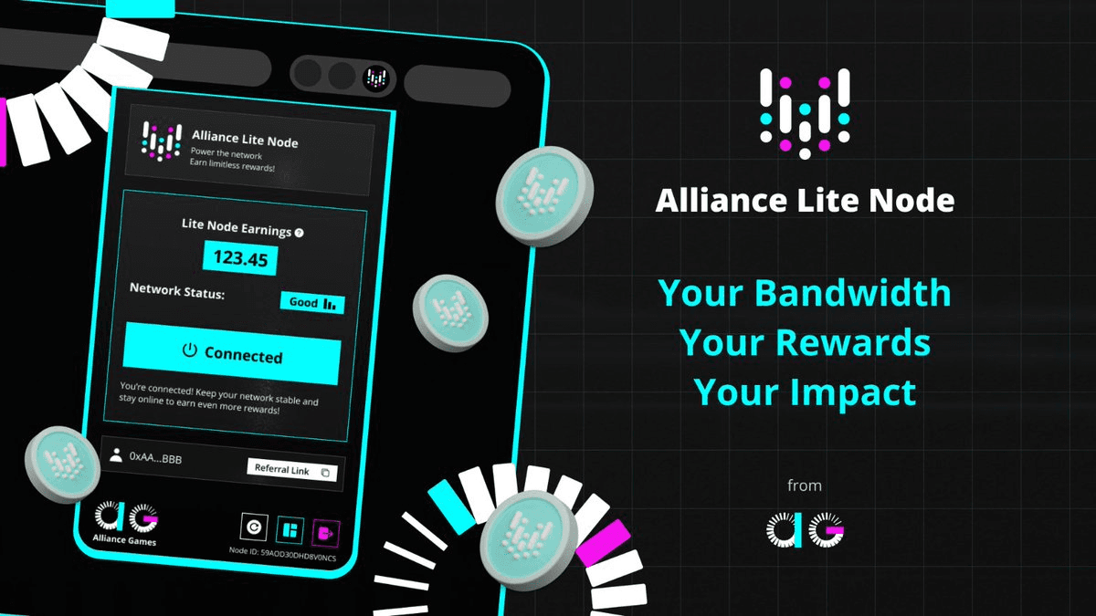 Alliance Lite Node Chrome Extension Launches Bandwidth Sharing Program