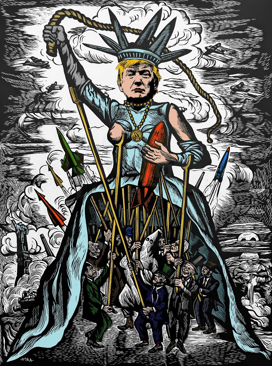 🎨 Artist Updates 1958 Political Cartoon for Modern Times