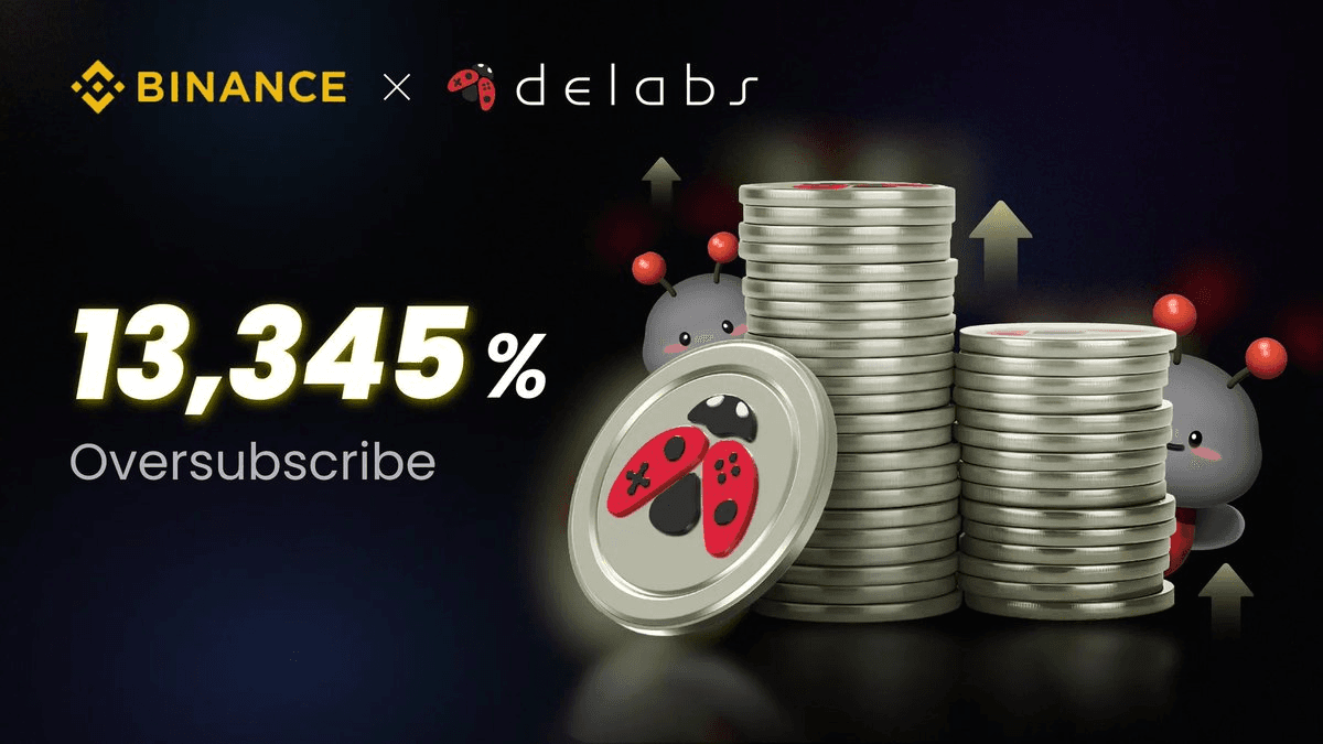 Delabs IDO on Binance Reaches 13,345% Oversubscription