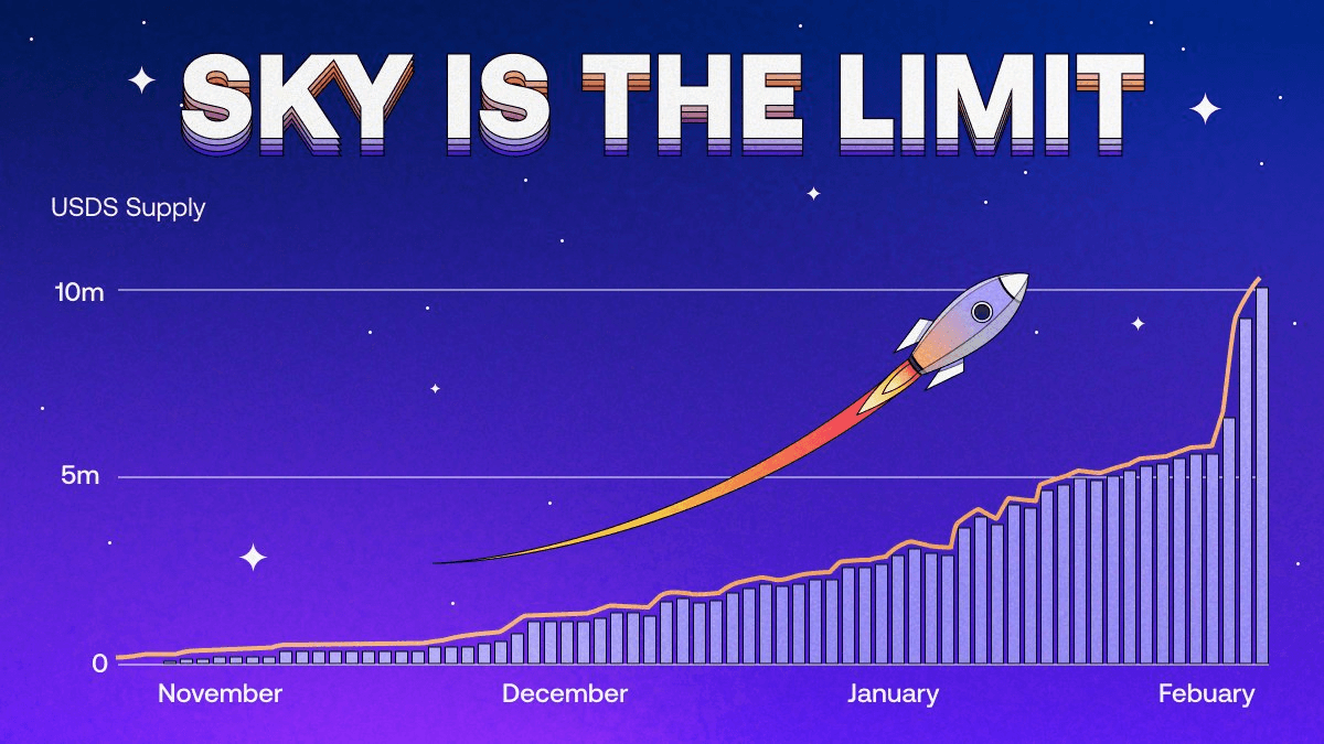 Sky Ecosystem Supply Surges 60% to $9B in 2025