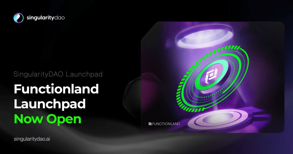 Functionland Launches FULA Token IDO on SingularityDAO