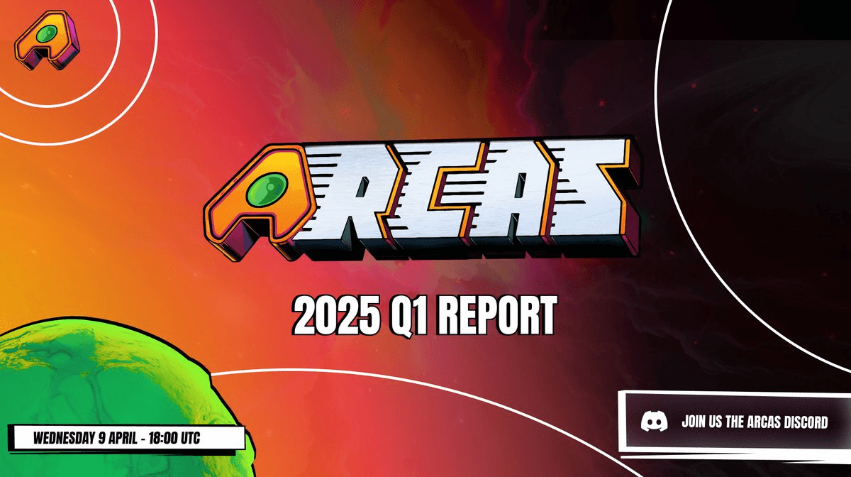 Arcas Games Announces Q1 2025 Report Discord Event