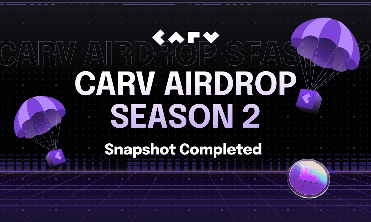 CARV S2 Airdrop Claim Now Live